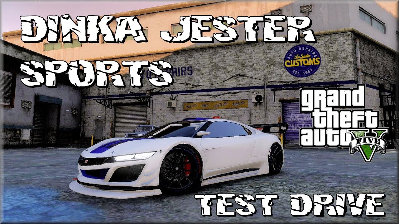 Grand Theft Auto V New DLC Car Dinka Jester Sports Test Drive Fun HD ...