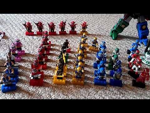 Mega Bloks Power Rangers Megaforce Mini Figures .. RED AGAIN ...