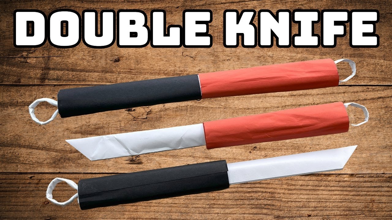 Origami Knife | Paper Double Knife | Hidden Knife | Paper Weapons GTA 6 ...
