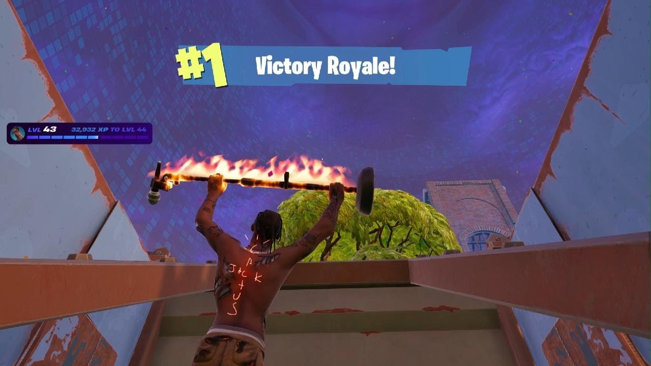 *NEW* T-3500 TRAVIS SCOTT SKIN IN FORTNITE PS5 + A C1S1 OG VICTORY ...