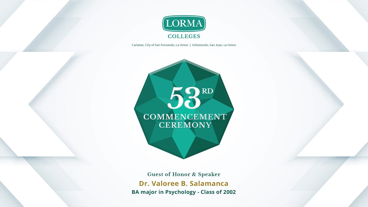 53rd Commencement Ceremony - January 09, 2026 - YouTube