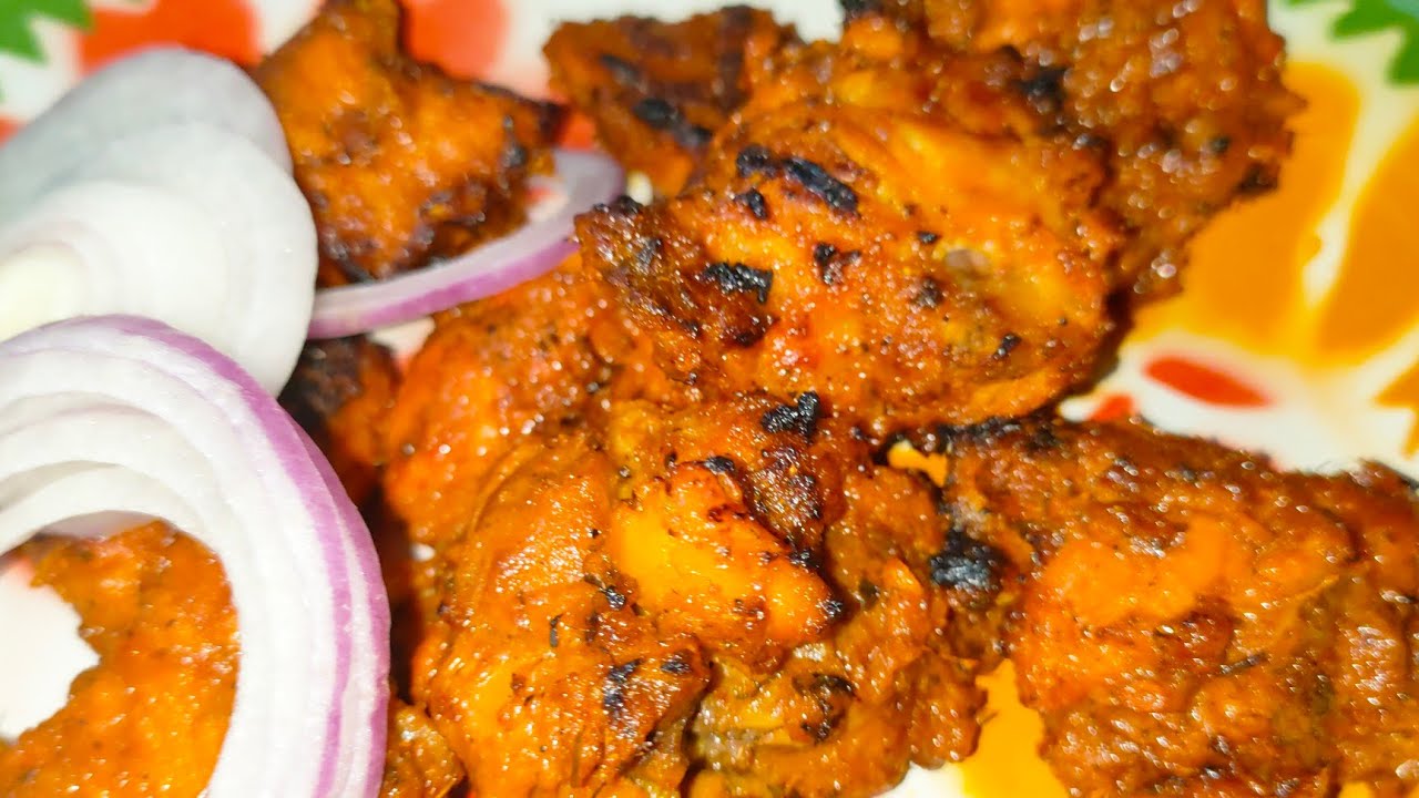 chicken tikka recipe 😍..!! No BBQ No oven.. simple apne pan pr Bane ...