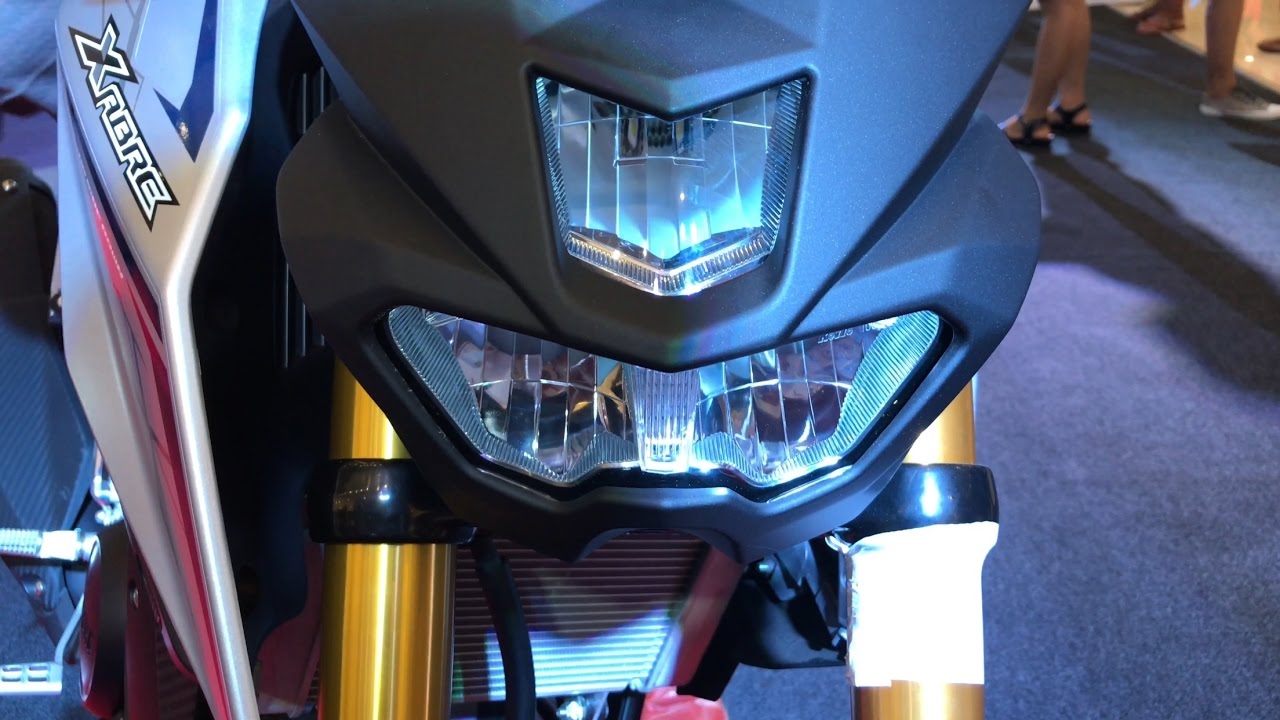 [4K]NEW 2017 Yamaha Xabre 150cc Full LED Headlight - Overview - YouTube