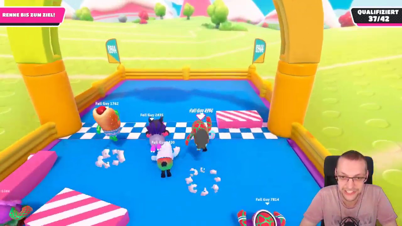 Fall Guys Highlights • Funny Moments • - YouTube