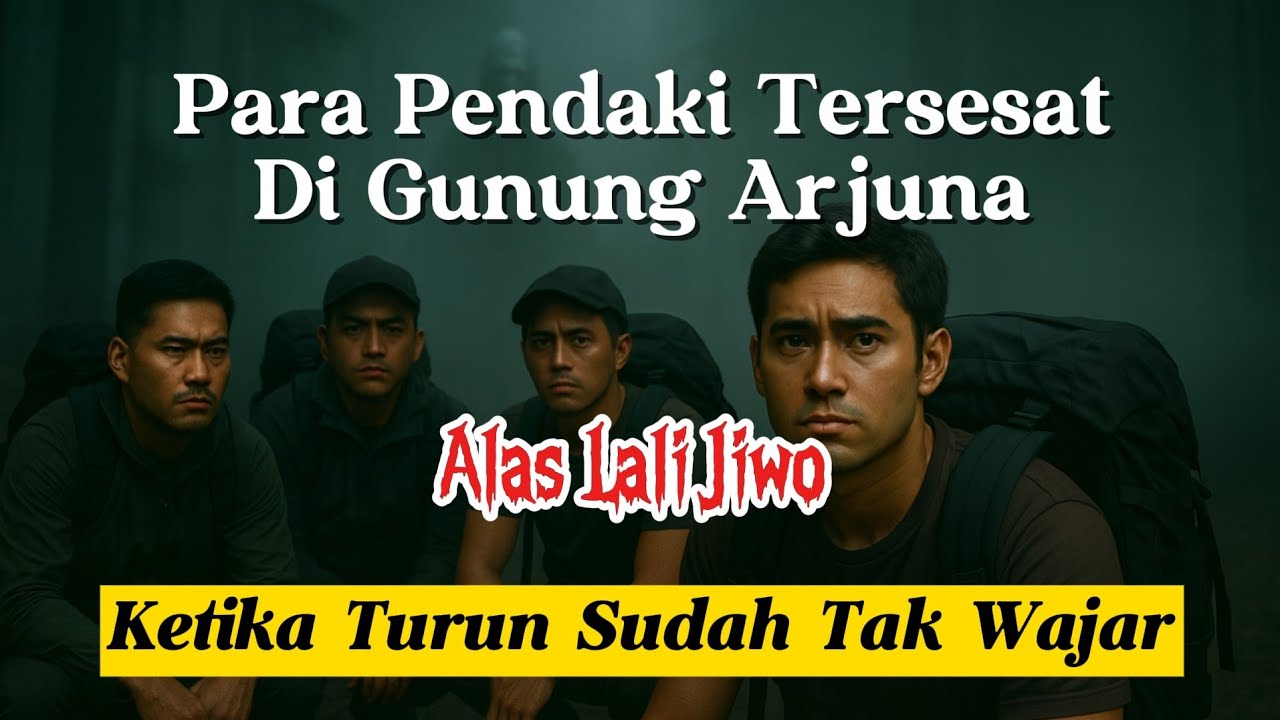 Kisah Misteri, Pendaki Gunung Arjuna yang pernah tersesat||Horror # ...