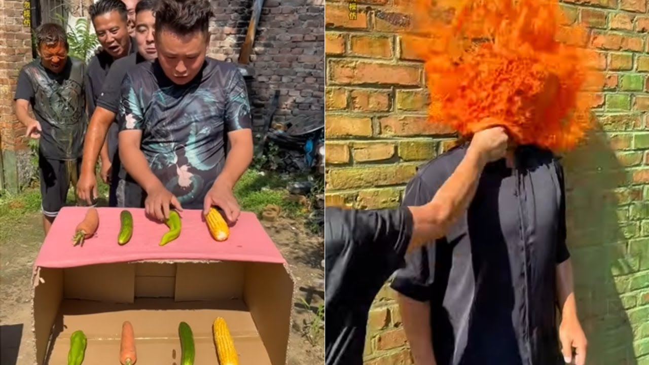 Rural Autumn Life Blind Guessing Challenge Men's Simple Happiness New ...