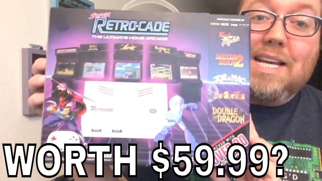 Arcade Games at Home with Super Retro-Cade - Unboxing and Review ...