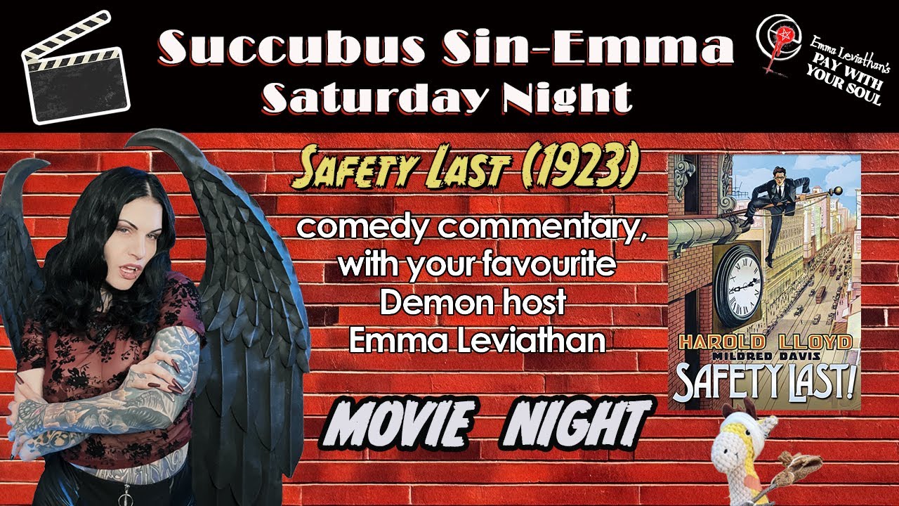 Succubus Sin-Emma Presents: Safety Last! (1923) – Hanging by a Thread ...