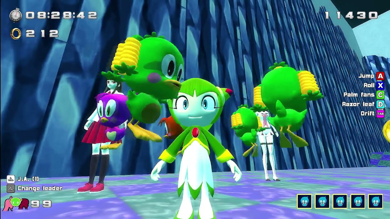 Sonic World R10 - Cosmo, Ib & Kizuna Ai (Medley Stages) - YouTube