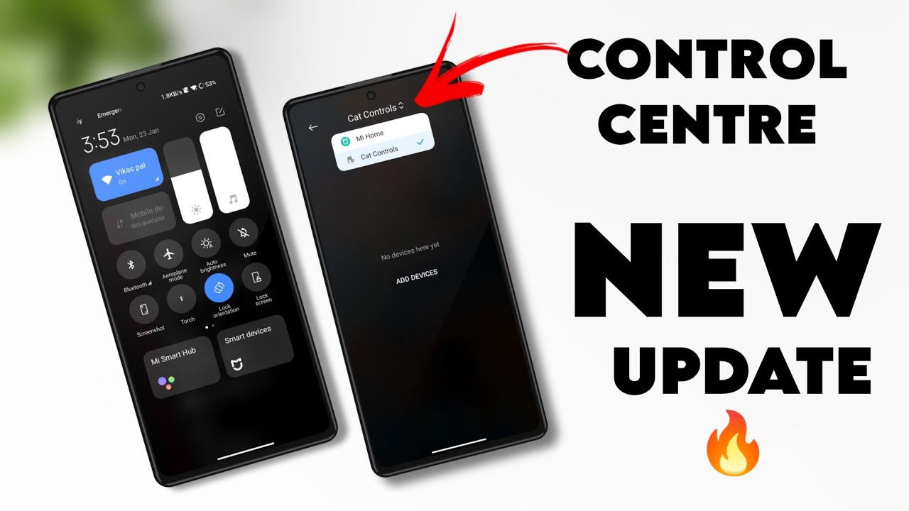 MIUI 14 CONTROL CENTRE New Update With New Quick Access | Official New ...