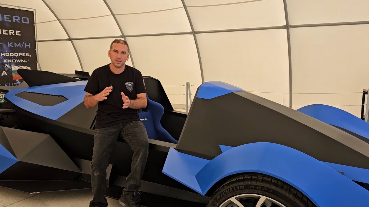 ALIENO. Ahmed Merchev presents the initial prototype of ALIENO SENTIERO ...