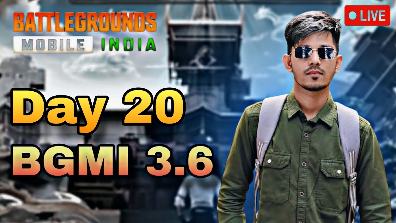 🎮 DAY 20 LIVE: BGMI MILESTONE MADNESS! Celebrating 20 Days of CHICKEN ...