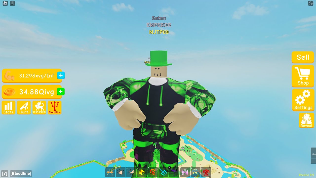 Grindig to stage 28 lifting simulator! sub so we can get 50 subs! - YouTube