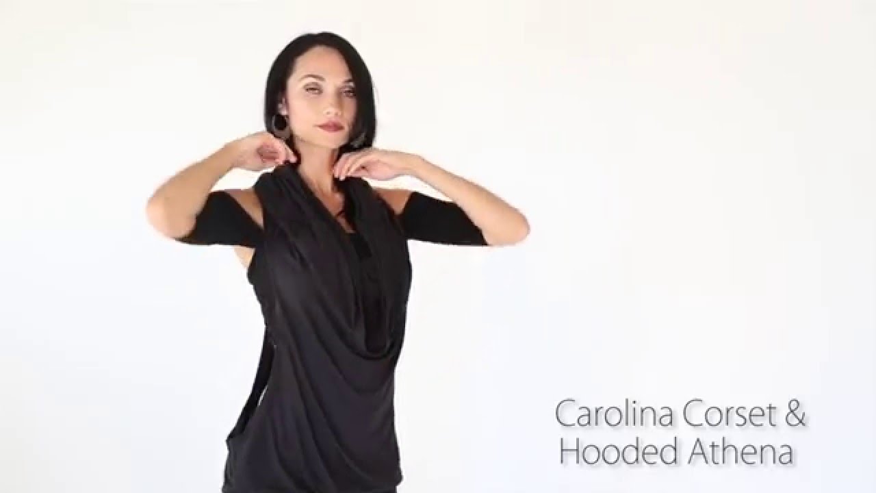 Melodia Designs: Athena Hooded Tank - YouTube