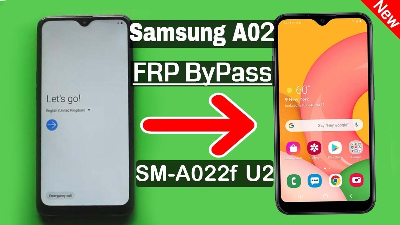 Samsung A02 (SM-A022F) FRP Bypass/Google Lock Bypass Android 10 WITHOUT ...