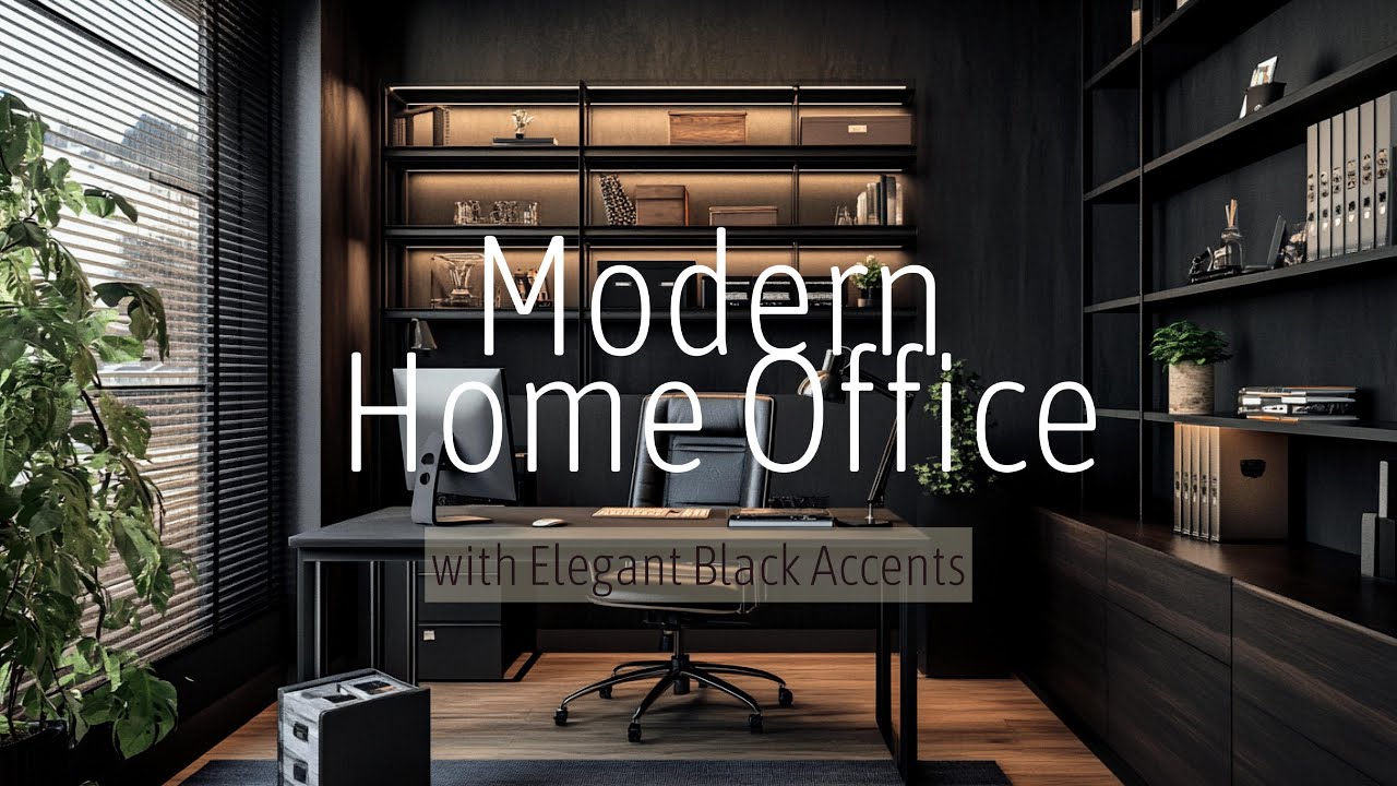 Modern Black Home Office Design Ideas 75 Beautiful Black Home Office