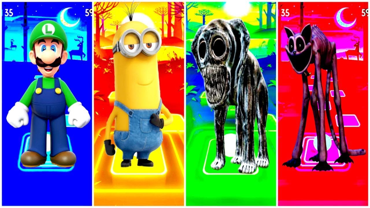 MARIO 🆚 CATNAP 🆚 ZOONOMALY 🆚 MINIONS - YouTube