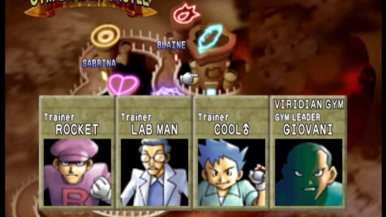 Pokemon Stadium Walkthrough (2024) Gym Leader Castle - Viridian Gym ...