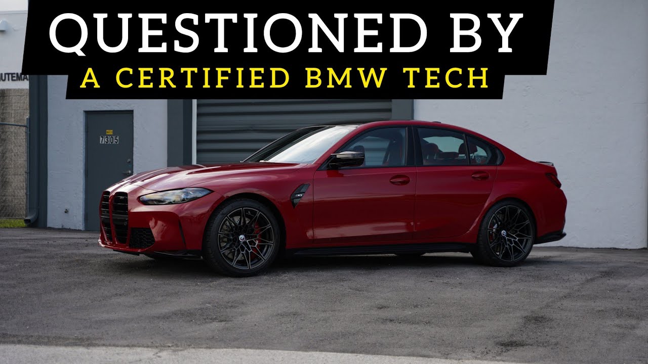 A Certified BMW Technician Questions Me About My Imola Red G80 M3 ...