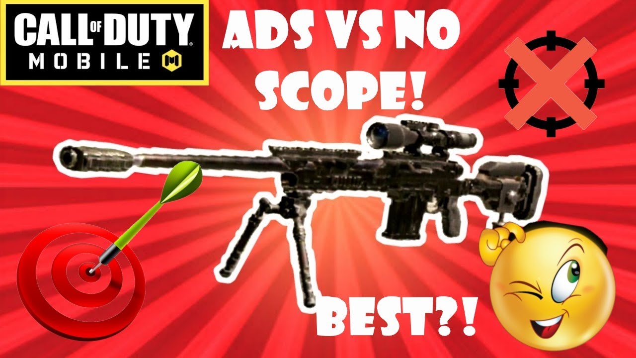 CODM ADS to Shoot VS Scope + Shoot!! Which is BEST #sniper #vs # ...