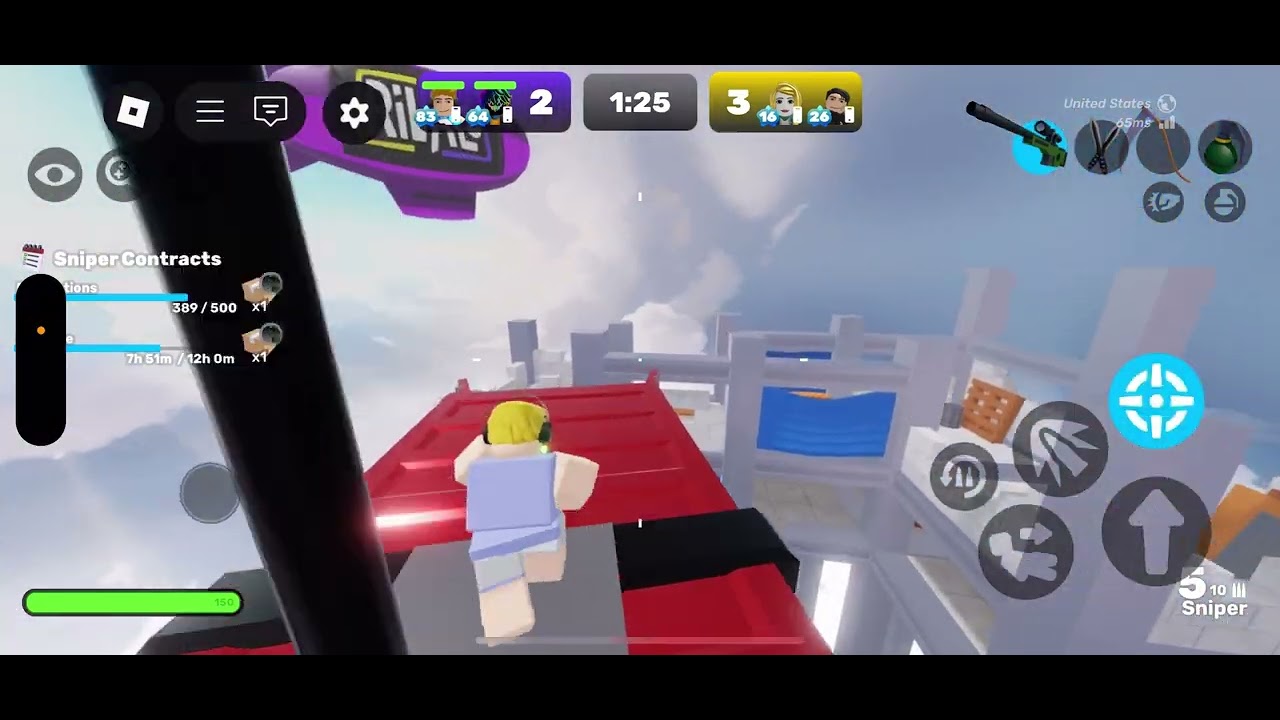 Playing rivals with my friend - YouTube