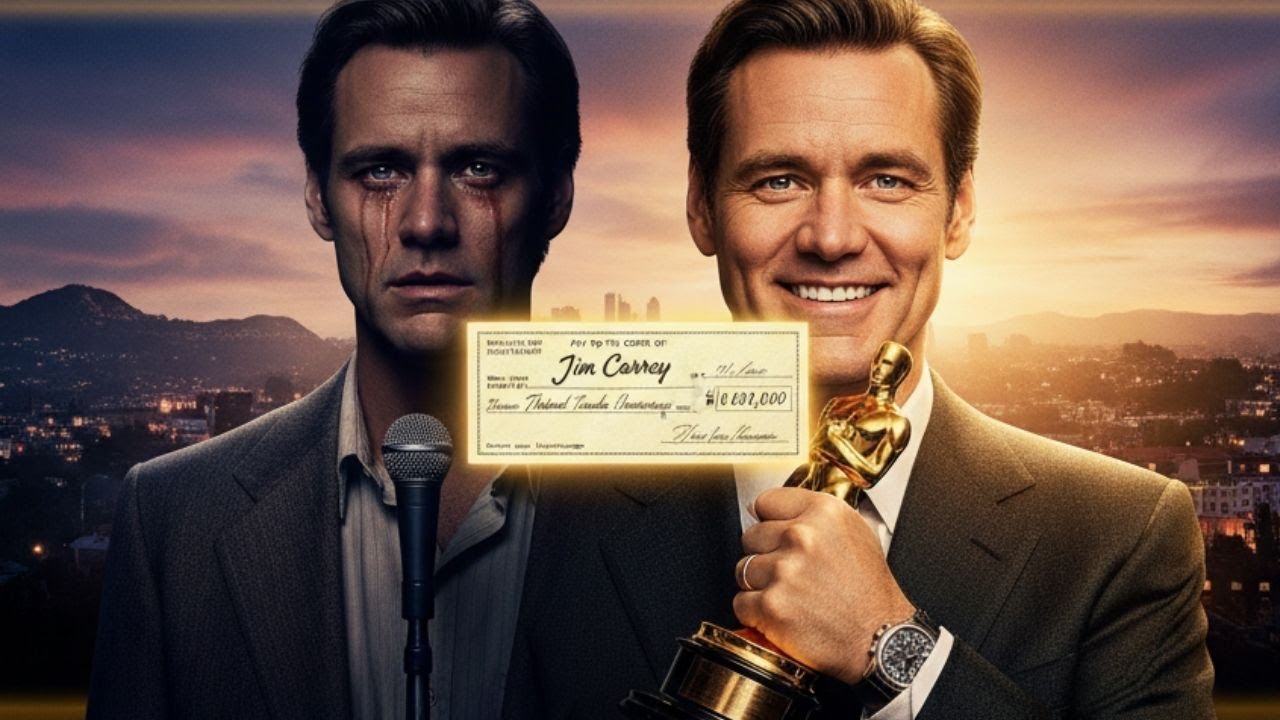 JİM CARREY Was Homeless When He WROTE This Check—Years Later, It Came ...
