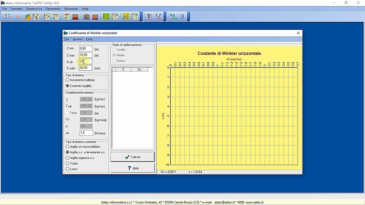 Tutorial AZTEC UTILITY: Utilities per la geotecnica - YouTube