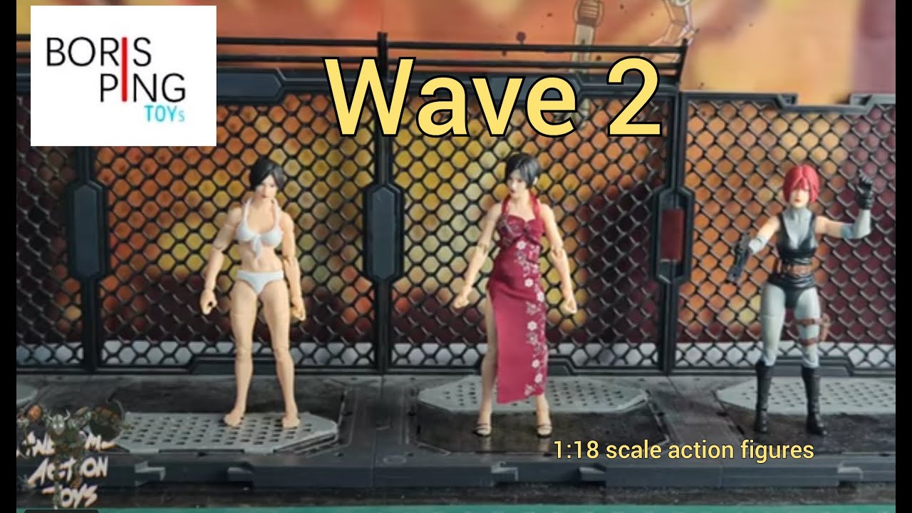 Boris Ping Toys wave 2 1:18 scale action figures. Improvements over the prototypes. - YouTube