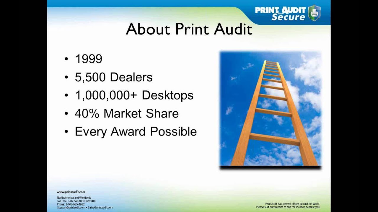 Introduction to Print Audit Secure - 09.15.2011 - YouTube