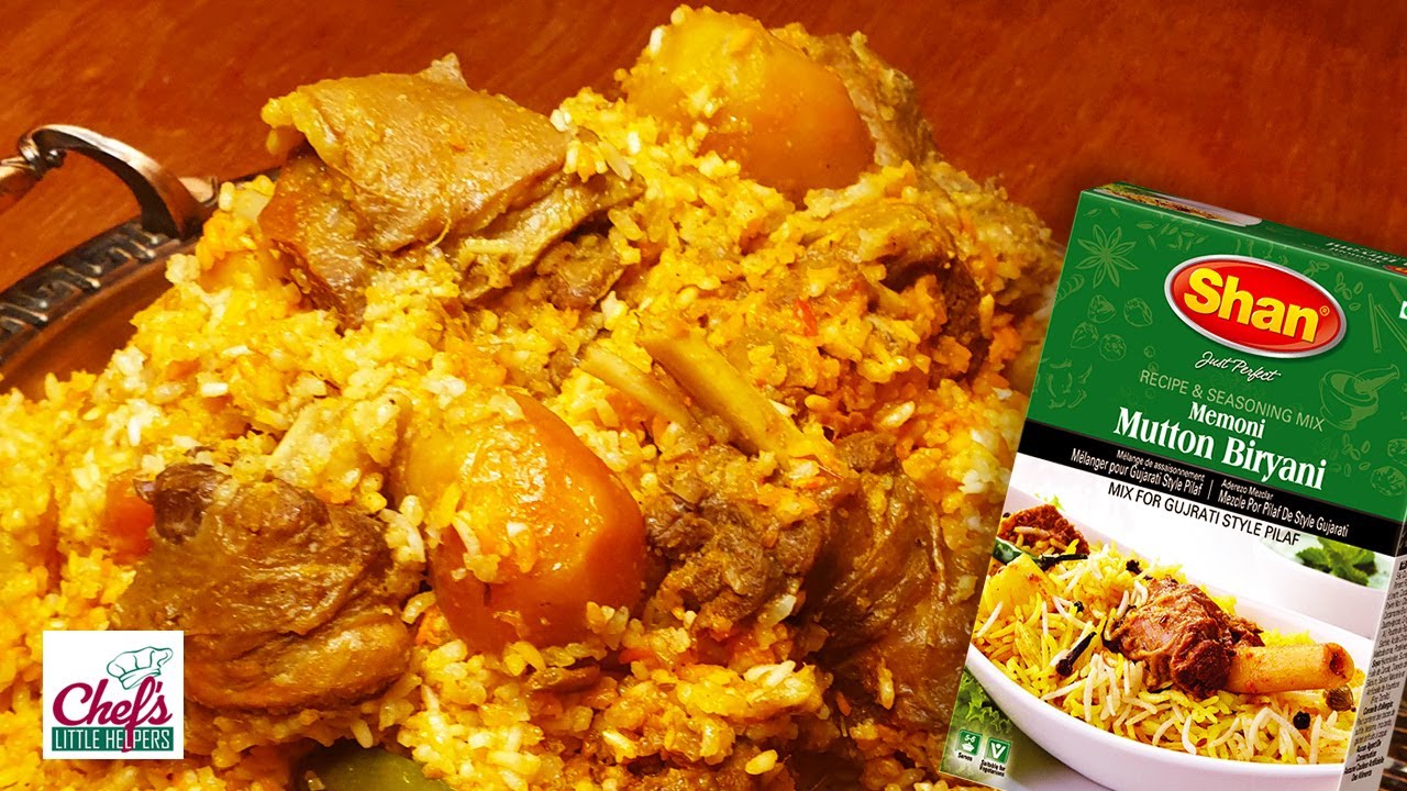 Traditional Shan Memoni Mutton Biryani Recipe - YouTube