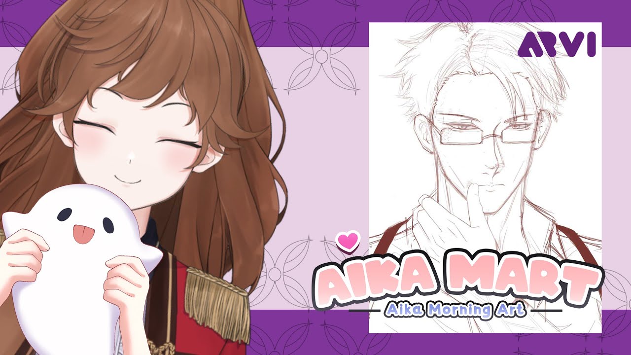 【AIKA MORNING ART】Daddy yes Daddy, Rawr! #vtuberindonesia - YouTube