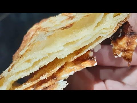 MINI Msemen au beurreميني مسمن بالزبدة - YouTube