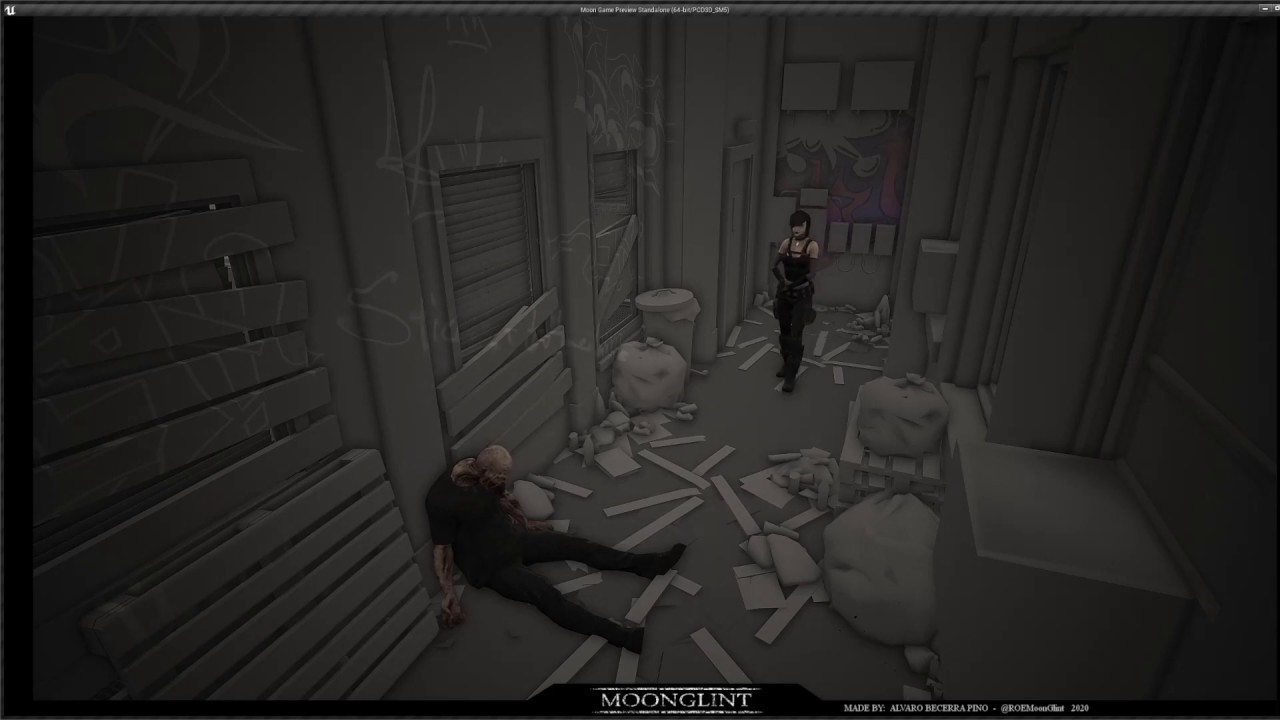 Unreal Engine 4 - Classic Survival Horror Project - YouTube