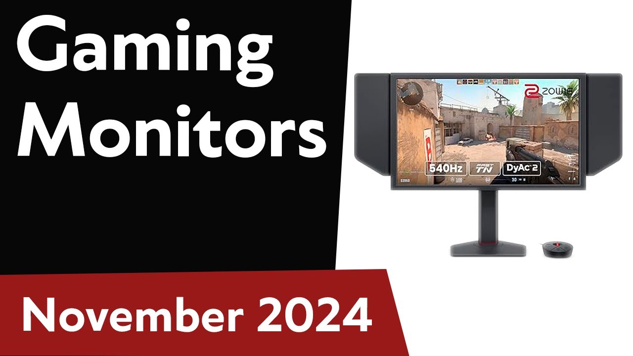 TOP-6. Best Gaming Monitors. November 2024 - YouTube