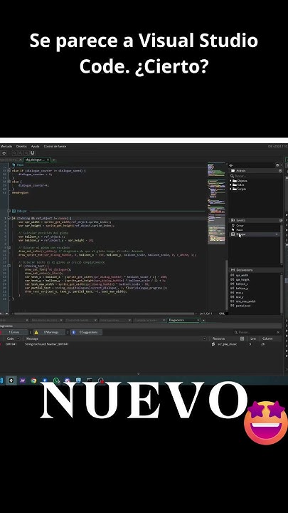 Gamemaker Studio 2 - NUEVO CODE EDITOR #indiegamedev #gamemakerstudio2 ...