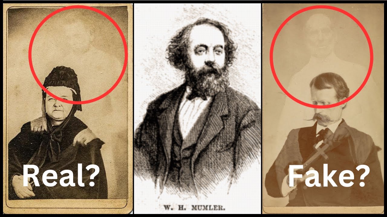 First EVER Ghost Caught on Camera! (William Mumler) - YouTube