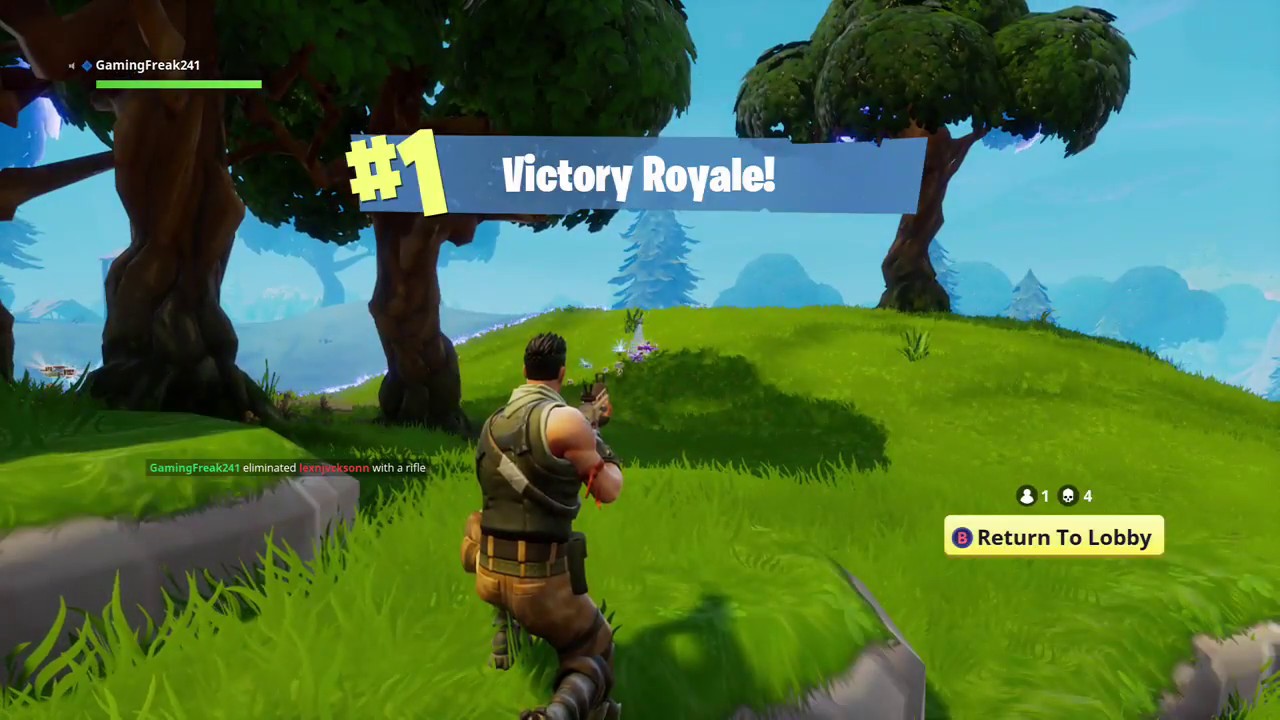 Fortnite Battle Royale Victory - YouTube