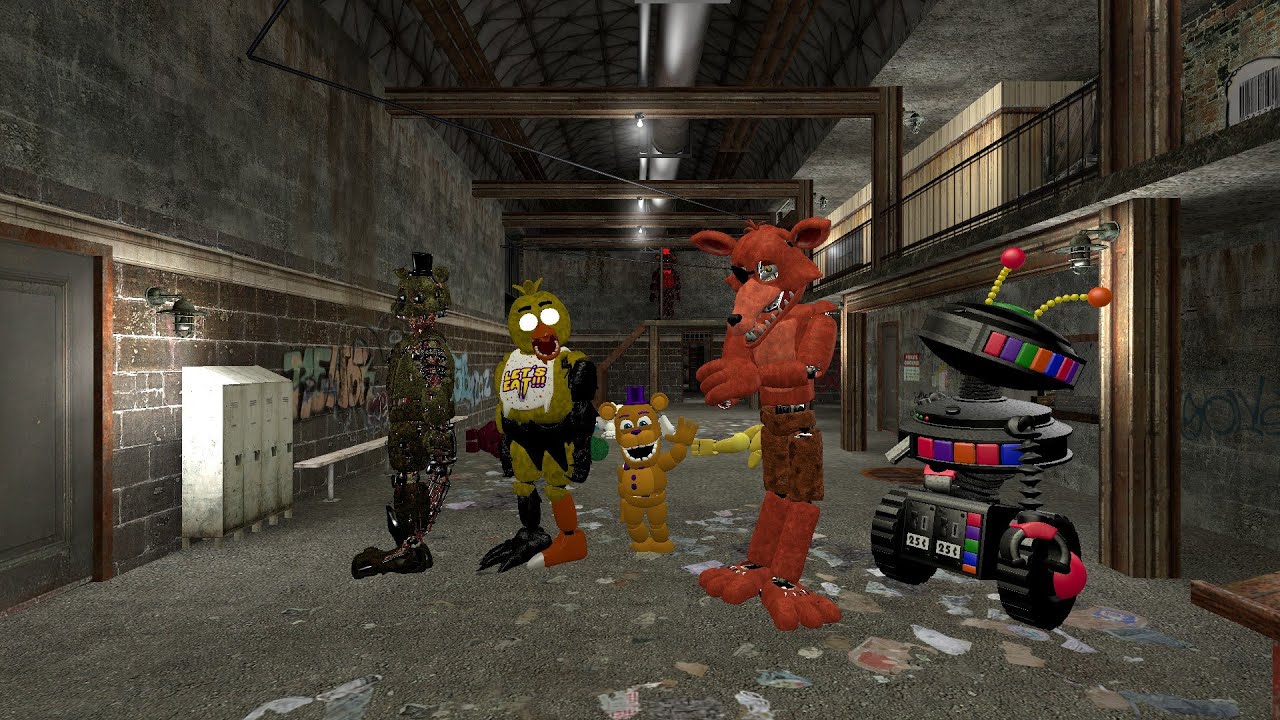 The Underground City | FNaF Gmod Facility Breakout Episode 9 Season 1 ...