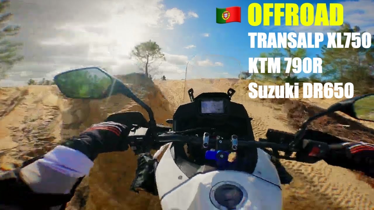 🇵🇹 Offroad Adventure: Conquering Portugal Trails with Transalp XL750 ...