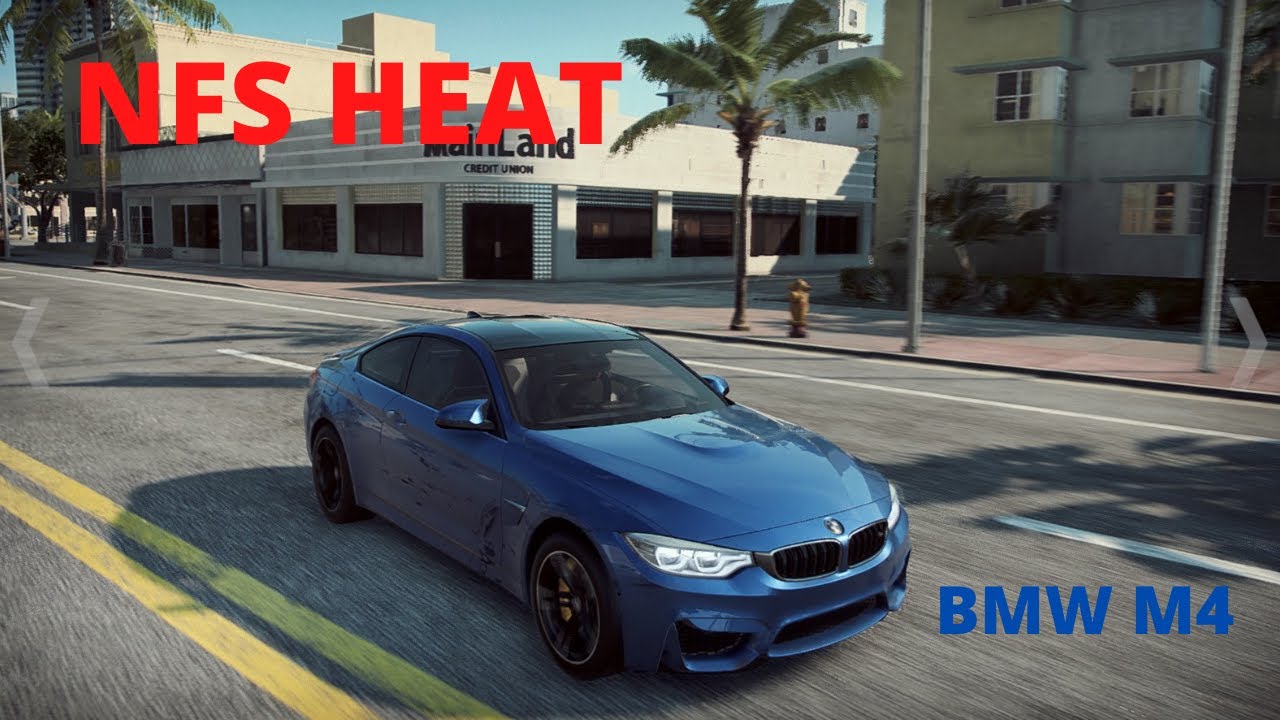 NFS HEAT BMW M4 PERFORMANCE- logitech g29 gameplay - YouTube