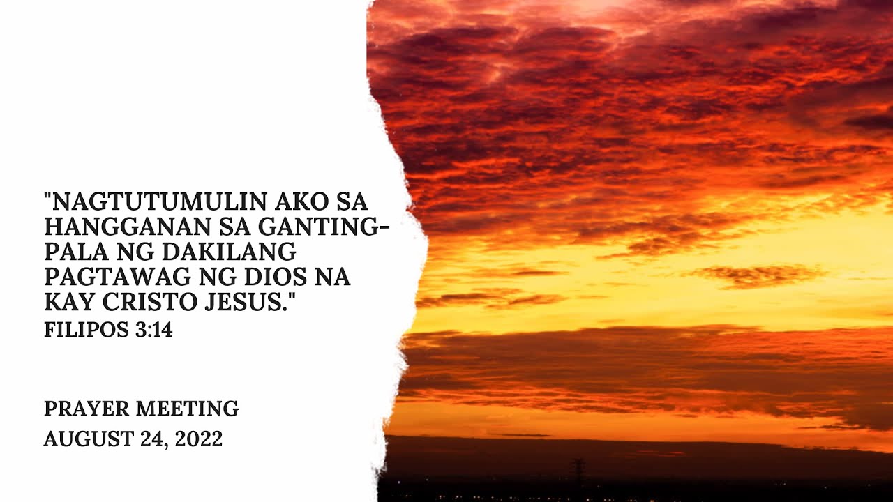 PANGANGARAL PATUNGKOL SA FILIPOS 3:14 - YouTube