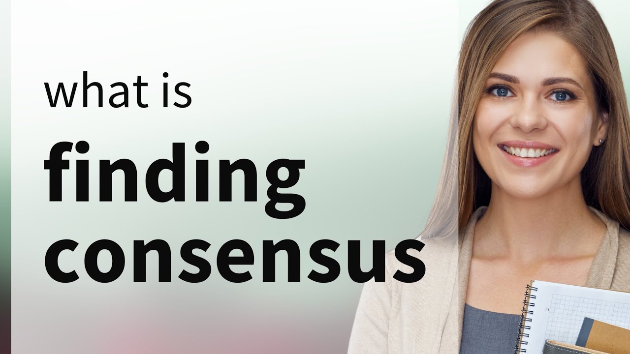 Finding Consensus: The Art of Agreement in English - YouTube