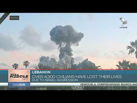 Lebanon, over 4,300 civilians have lost their lives due to Israeli aggression