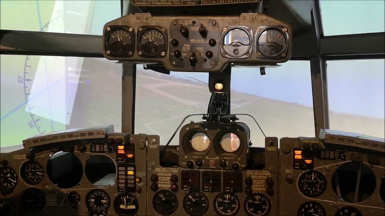 Il-18 Flight Simulator - YouTube