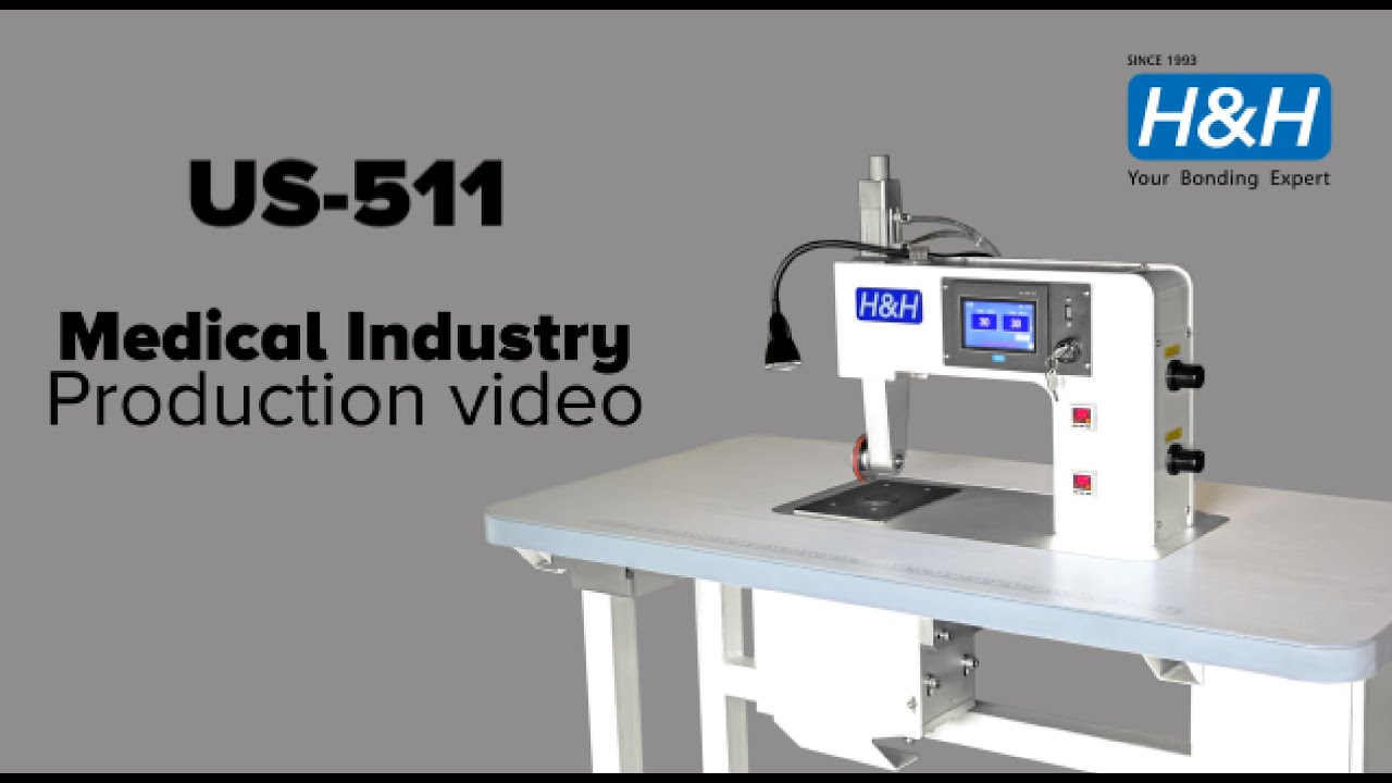 H&H MODEL US-511 ULTRASONIC ROLLER TYPE MACHINE USAGE IN MEDICAL ...