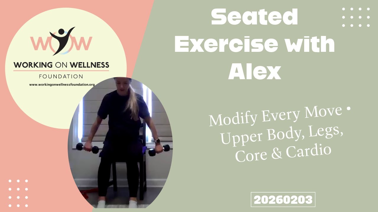 Seated Strength Circuits with Alex | Full-Body Adaptive Workout ...