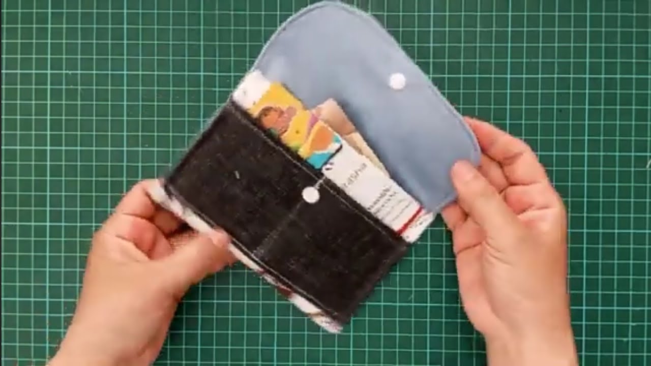 how to make small wallet/mini wallet #miniwallet #smallwallet ...