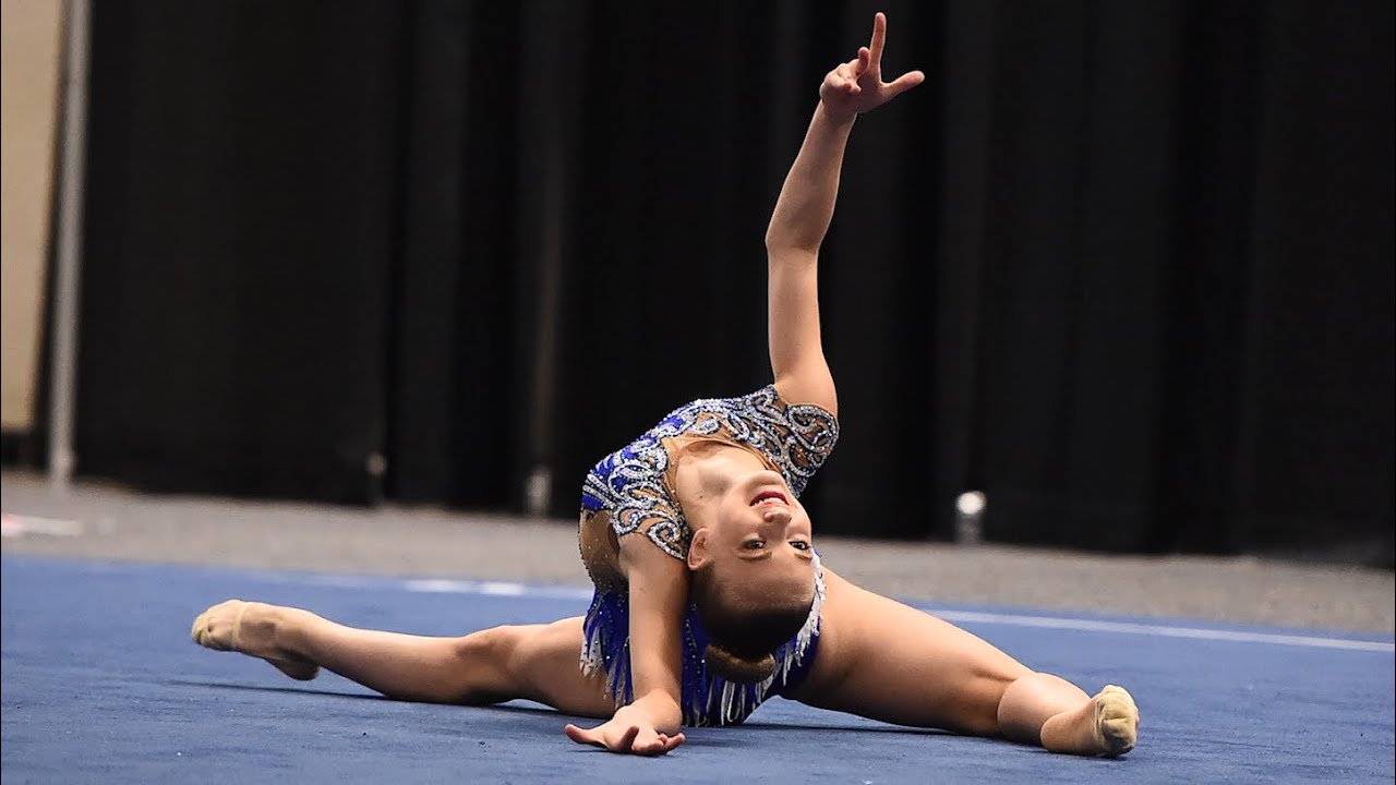 2018 USA Rhythmic Gymnastics National Champion Amelia Schneider - Level ...