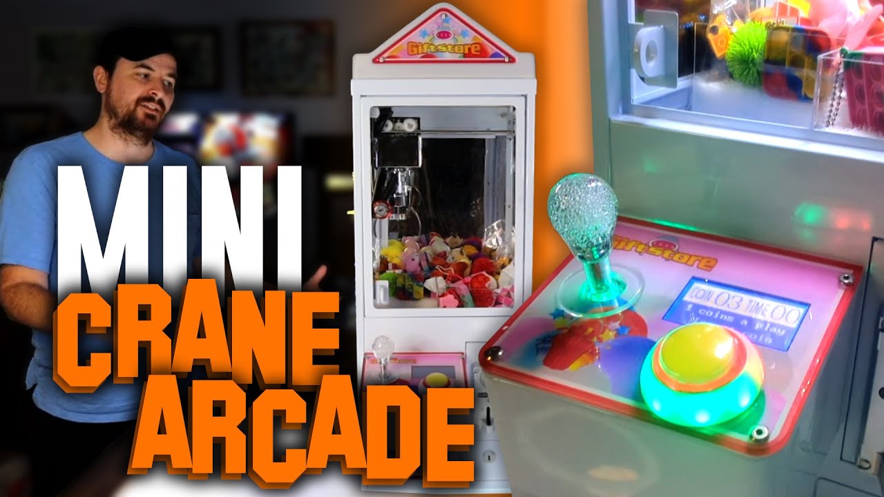 Who says you can't have a mini claw machine / crane arcade in your home ...
