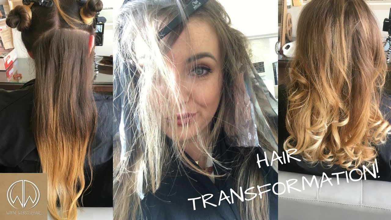 Hair Transformation with Wayne Webster Hair - YouTube
